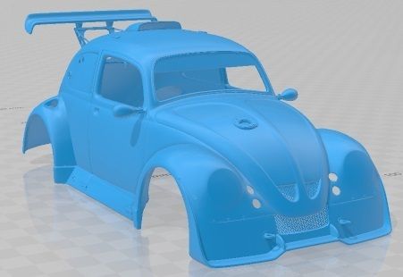 🚗 Volkswagen Fun Cup Printable Body Car・ 3D File for ・Cults