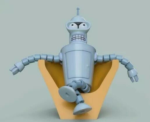 🤖 Bender porta sd, micro sd・Free 3D File for ・Cults