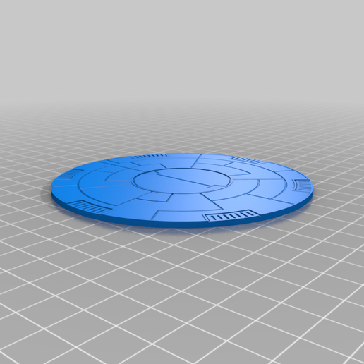 🛬 United Frontier Landing pad・Free STL File for 3D printing・Cults