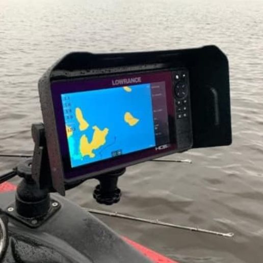 Archivo 3MF Visera Lowrance Elite 7fs 🛶 ・Modelo para descargar e ...