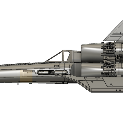 🎲 Colonial Viper Mk1 - Original BSG・Free STL File for 3D printing・Cults
