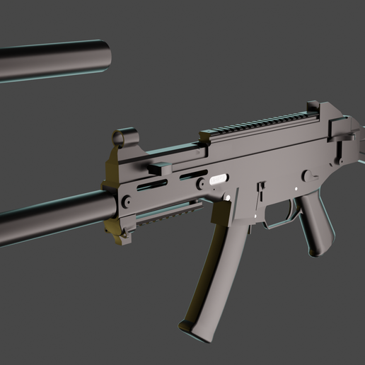 🧸 UMP9/UMP45 Printable v2・ 3D File for 3D printing・Cults