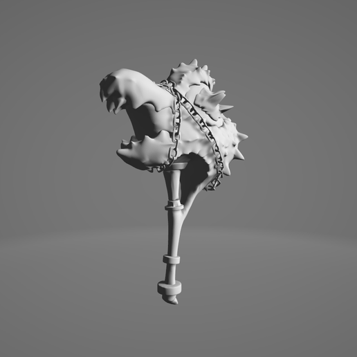 👹 MONSTER HUNTER WORLD SAVAGE DEVILJHO HAMMER・ STL File for 3D printing ...