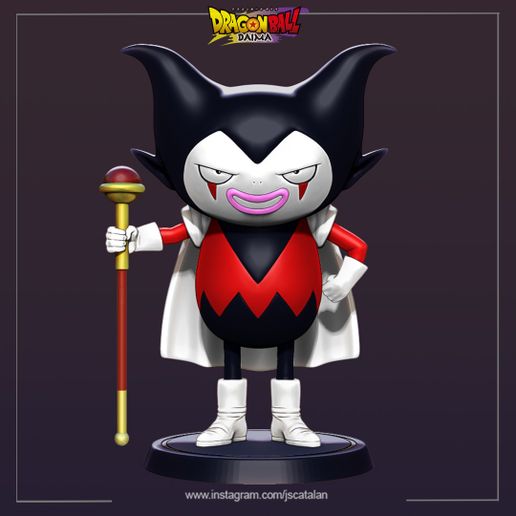 Archivo STL King Gomah Dragon Ball Daima 🤴 ・Modelo de impresora 3D para ...