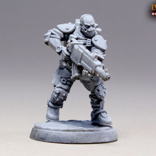 ⚔ Heads for Sci-Fi 28mm post-apocalyptic miniatures from WASTELAND ...