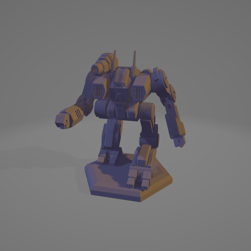 😈 Devil Mech Revamp・ STL File for 3D printing・Cults