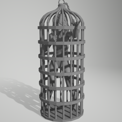 👩 dungeon cage・ STL File for 3D printing・Cults