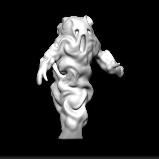 STL file Ghost Monster Model - Spooky Phantom STL - Ethereal Being ...