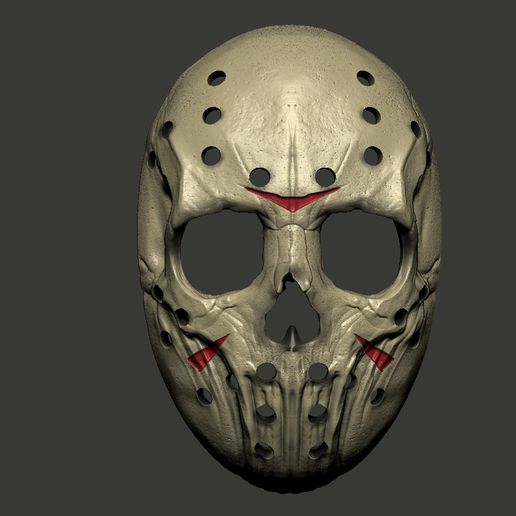 💀 Tactiprint Jason Voorhess Punisher Skull Mask #tactimaskoff・Free STL ...