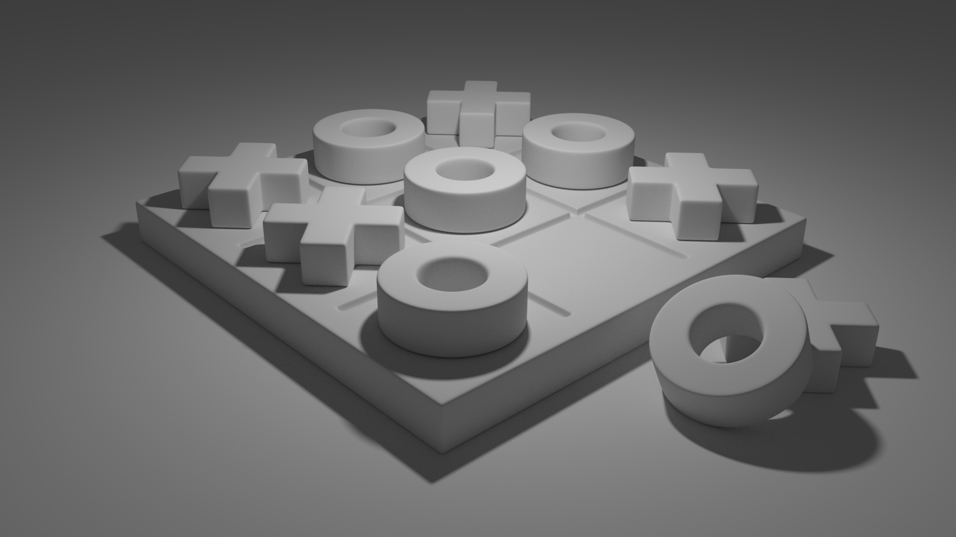 Download file Tic Tac Toe • 3D printer object ・ Cults