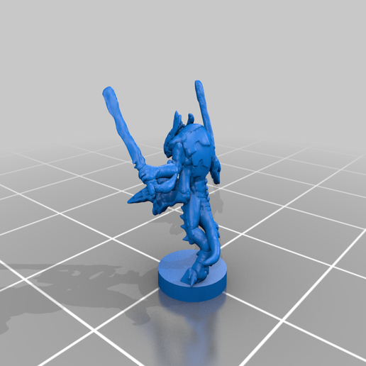 Free STL file Epic Tyranid Warriors・3D printer design to download・Cults