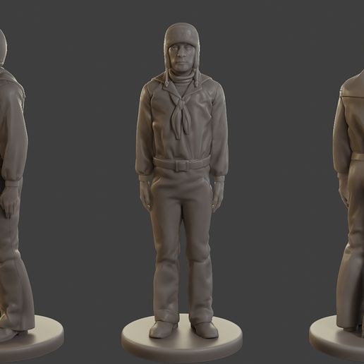 3D file 1900 Antartic Sailor ANS1 004 🦸 ・3D printing model to download・Cults