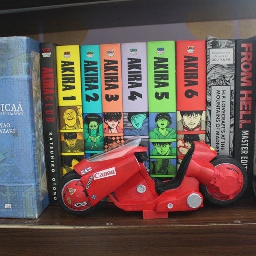 3D printed AKIRA motorcycle • made with Creality Ender-5・Cults