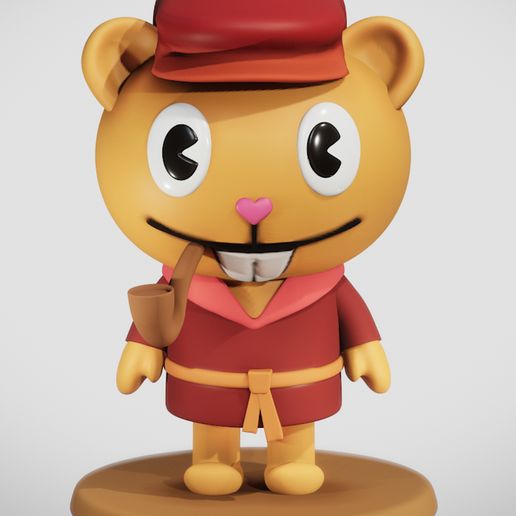 STL file Pop de happy tree friends 🌳 ・3D printer design to download・Cults