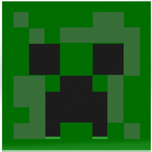 🦸 Creeper Head minecraft・ STL File for 3D printing・Cults