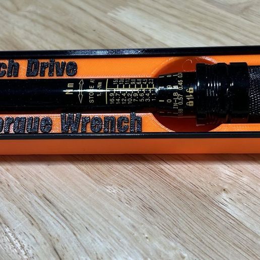 🔧 Gridfinity - 1/4" Drive Inch-Pound Torque Wrench Holder・Free STL File ...