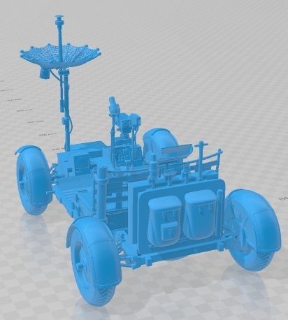 🌙 Apollo Lunar Rover Moon Printable Car・ 3D File for ・Cults