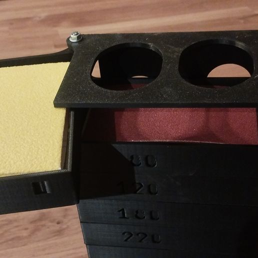 🌳 sanding block and paper storage・Free STL File for 3D printing・Cults