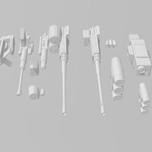 🔫 1/56 aka 28mm Weird War Axis Weapon Pack・Free 3D File for ・Cults