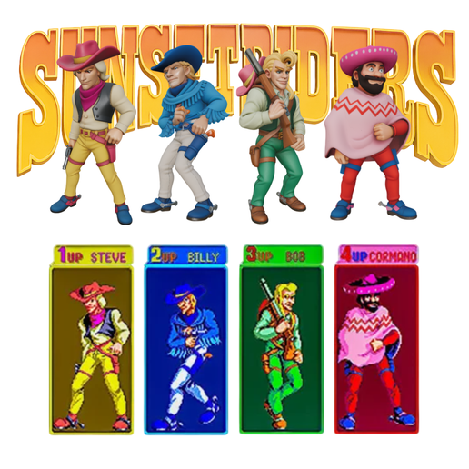 🌇 Sunset Riders - Billy・ STL File for 3D printing・Cults