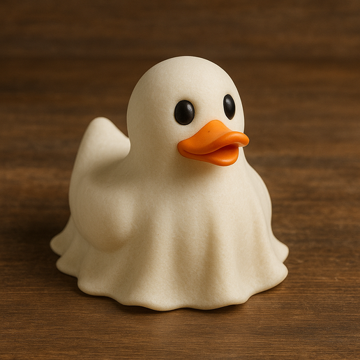 👻 Ghost the Duck・ STL File for 3D printing・Cults