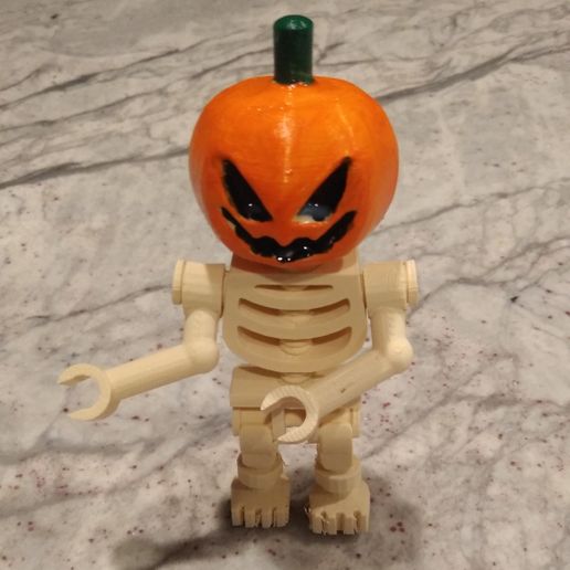 3D printed MineCraft Block Skeleton • made with Creality K1・Cults