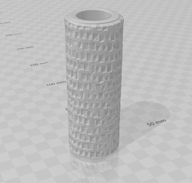 Download STL file Cobblestone texture roller • Design to 3D print ・ Cults