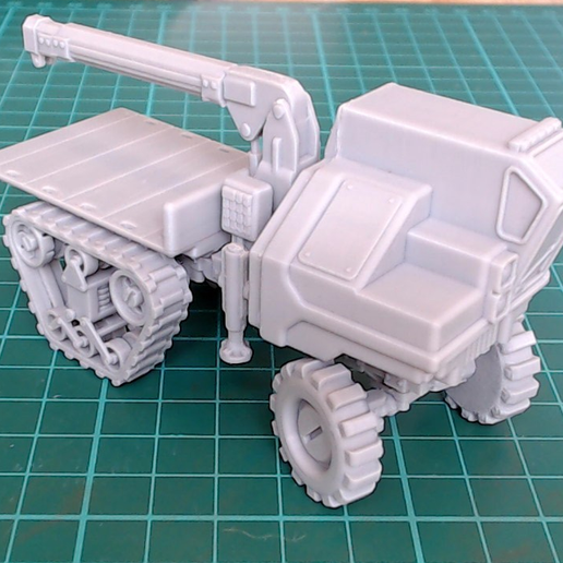 🚚 Halftrack Recovery - 28mm・ 3D File for ・Cults