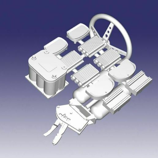 📦 Pro Mod interior package 1・ STL File for ・Cults