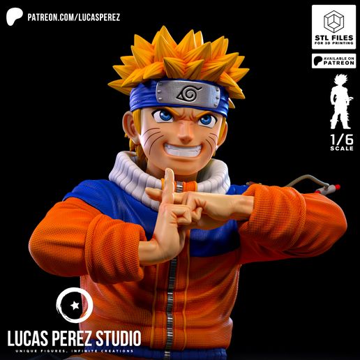 👾 NARUTO・ 3D File for 3D printing・Cults