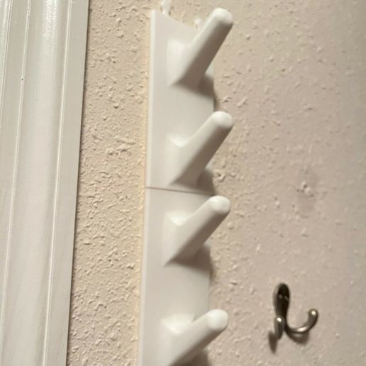 🎩 Modular Vertical Hat or Coat Rack・Free STL File for ・Cults