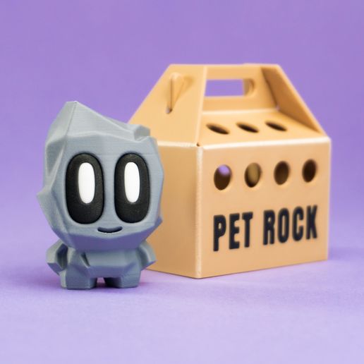 🪨 Blob Rocks - Mini Rock Blind Box Collectible Art Toy・ 3D File for 3D ...
