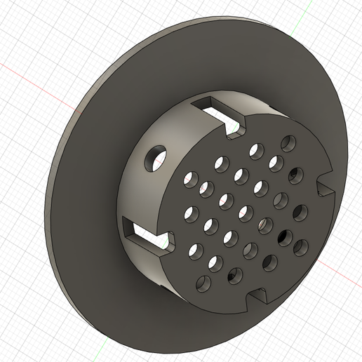Free 3D file drain strainer 36mm 📱 ・3D printable model to download・Cults