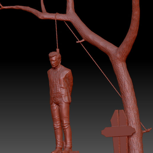 🤠 The hanging of Tuco・ 3D File for 3D printing・Cults