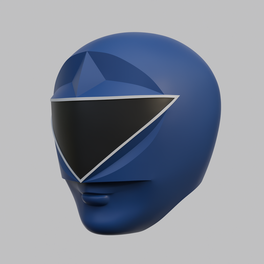 🪖 Blue Chouriki Sentai Ohranger or Power Rangers Zeo Blue Helmet ...