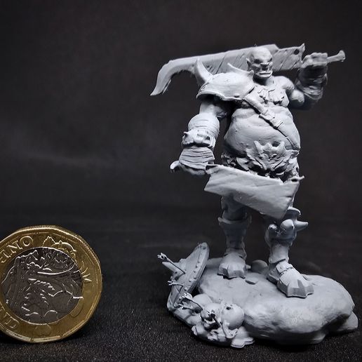 💀 Orc Horde - Butcher・ 3D File for 3D printing・Cults