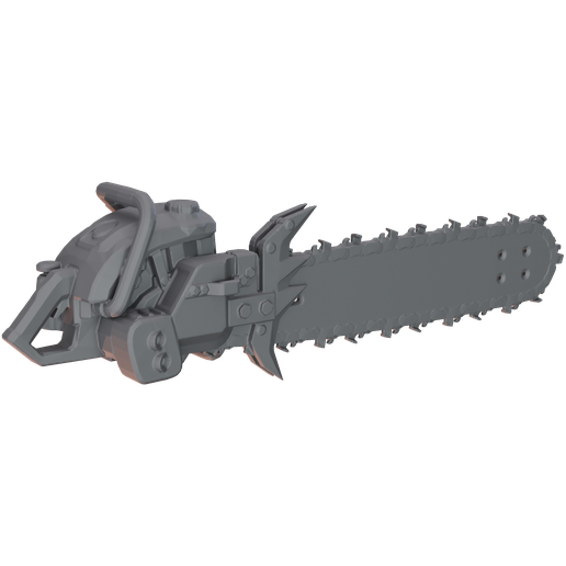 🪚 Chainsaw - DOOM Hi-Poly・ STL File for 3D printing・Cults