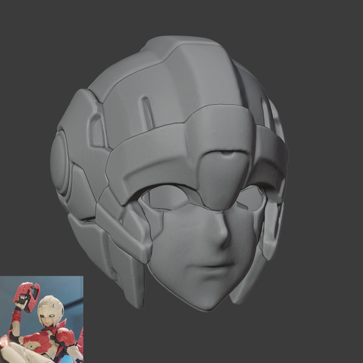 🪖 Casco HT Arcee・Archivo STL para Impresión 3D・Cults