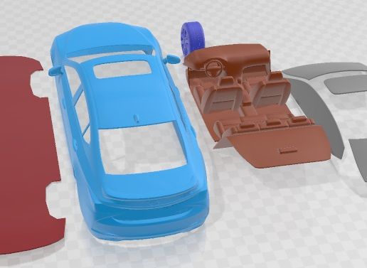 🚗 Lexus ES F Sport 2022 Printable Car・ 3D File for 3D printing・Cults