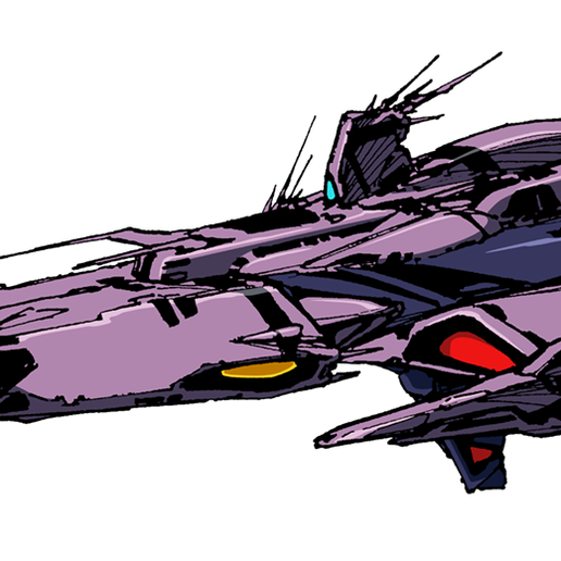 🚢 meltran ship 2・ STL File for 3D printing・Cults