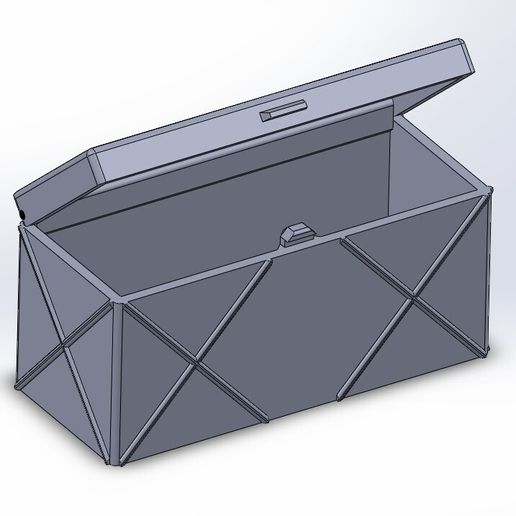 STL file RC TRUCK BED TOOLBOX 🚚 ・Model to download and 3D print・Cults