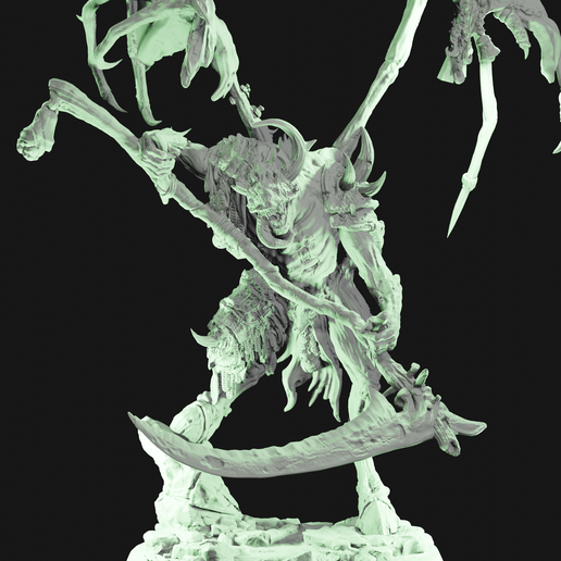🤴 Rot Harvester Demon Prince・ 3D File for ・Cults