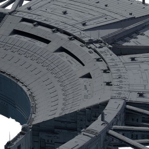 ⭐ Star Wars Shield Gate・ 3D File for 3D printing・Cults