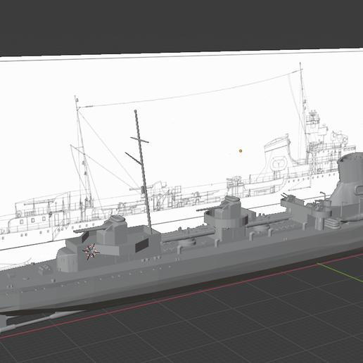 Free STL file Italian Destroyer Soldati Class – Regia Marina 🤌 ・3D ...