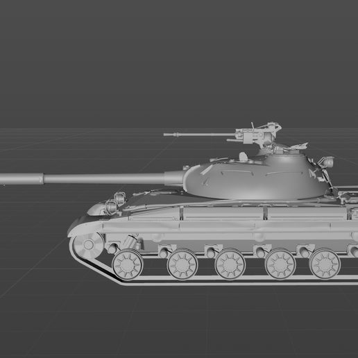 🪖 Soviet 435 Projekt Panzer 3D Modell Material・ OBJ Datei für 3D-Druck ...