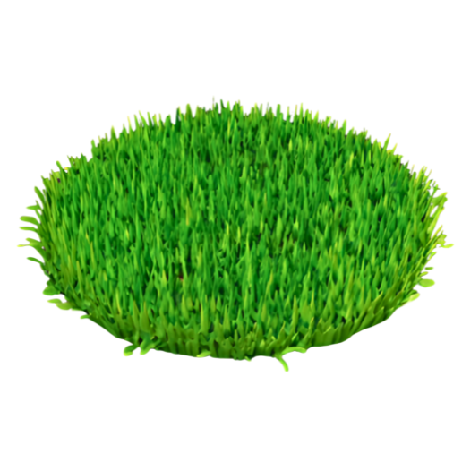🌱 Circular Grass Patch・ STL File for 3D printing・Cults