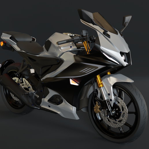 🚗 sportbike yamaha r15m・ 3D File for 3D printing・Cults