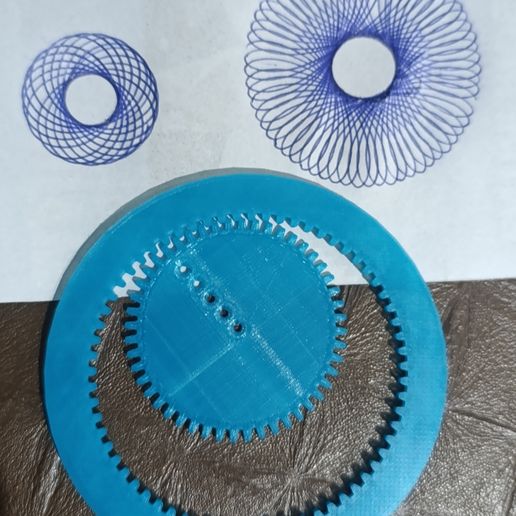 🎨 Spirograph・ STL File for 3D printing・Cults