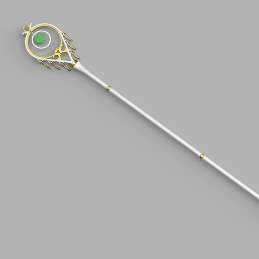 🎭 Eupha's Inherited Crosier・ 3D File for 3D printing・Cults