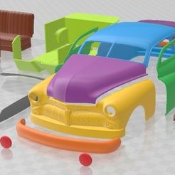 Cars Separate in Muiltiple Parts・167 3D Models & STL Files to Download ...